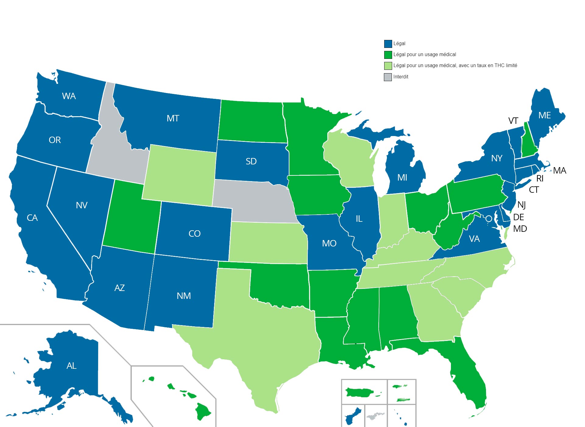 Which U.S. States Will Vote on Cannabis Legalization in November 2024?